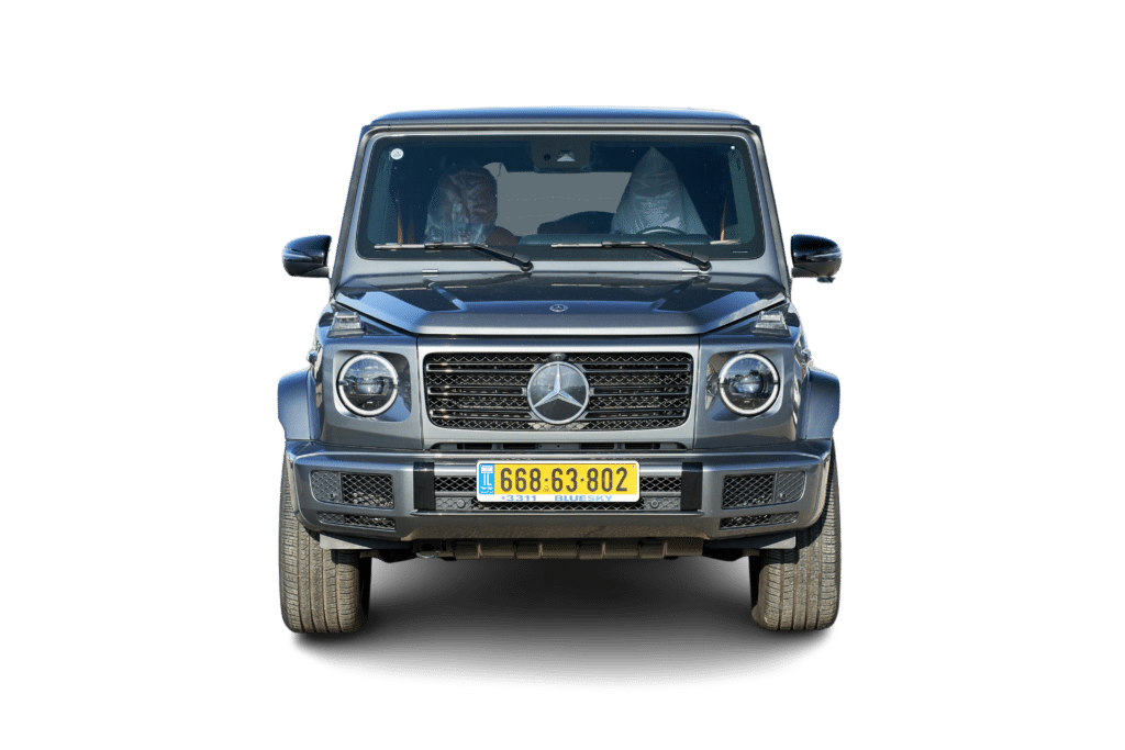 Mercedes G500 - blue-sky